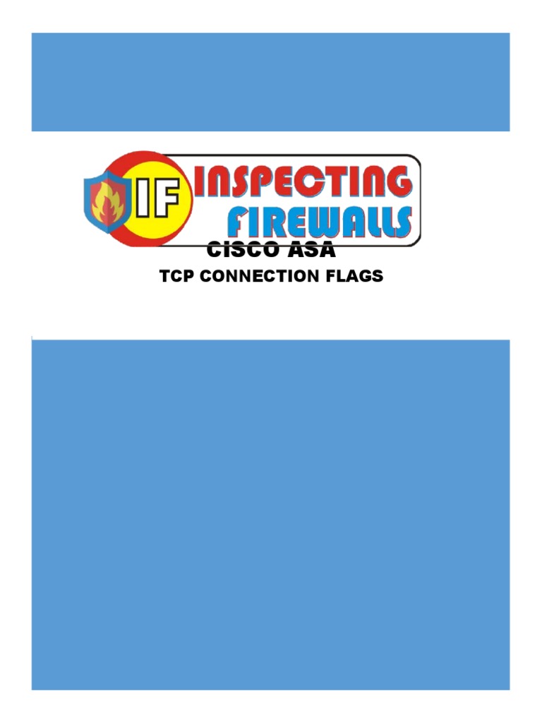 ASA TCP Connection Flags Explained | PDF | Transmission Control ...