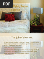 Butler Service Script | PDF