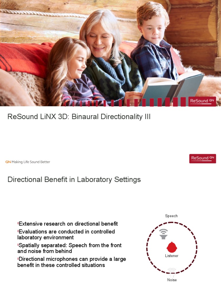 ReSound LiNX 3D | PDF | Qualia | Otorhinolaryngology