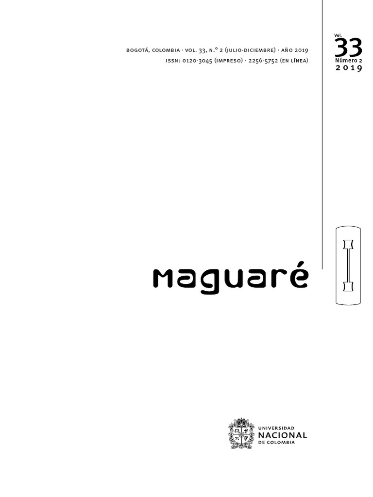 Revista Maguaré: Antropología y Paz | PDF | Colombia | Antropología