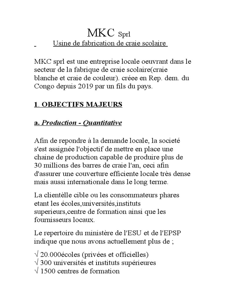 TP de Ketsia | PDF | Économie | Business
