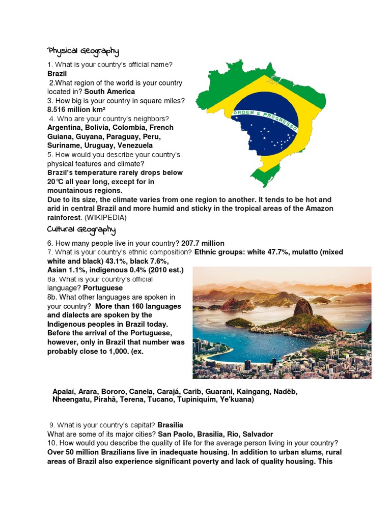 Brasil Profile | PDF | Brazil