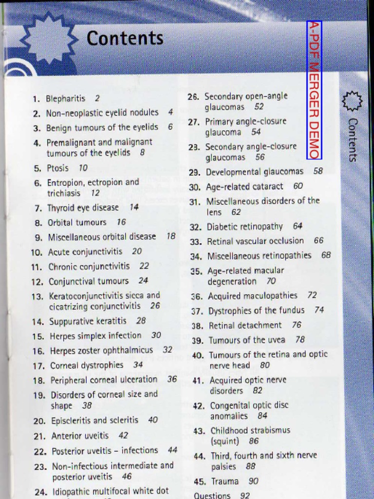 Kanski - Ophthalmology in Focus | PDF