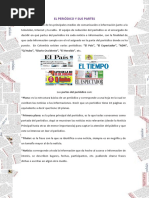 Estructura y Partes de un Diario | PDF | Publicación | Periódicos