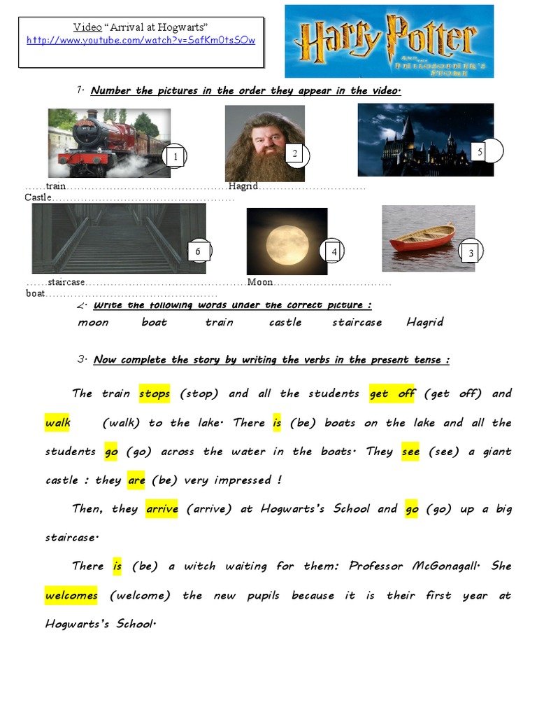 Harry Potter Project Videos Extracts Ws 5 - 67820 | PDF | Fictional ...