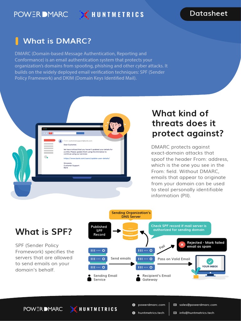 DMARC and Email Authentication Overview | PDF | Security Engineering | Spamming
