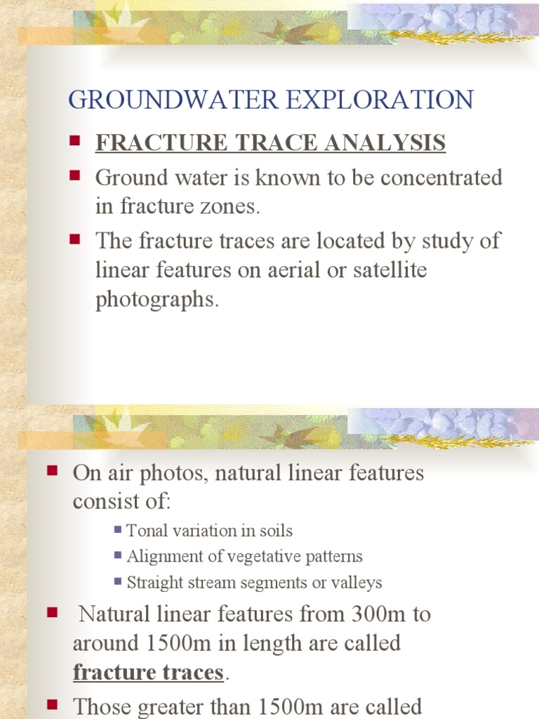 Groundwater Exploration | PDF | Groundwater | Physical Sciences