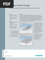 Siemens NX 11 Sheet Metal Tutorial | PDF | Space | Geometry
