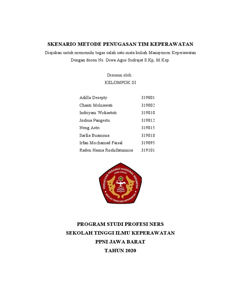 Kel. 3 Skenario Metode Penugasan | PDF
