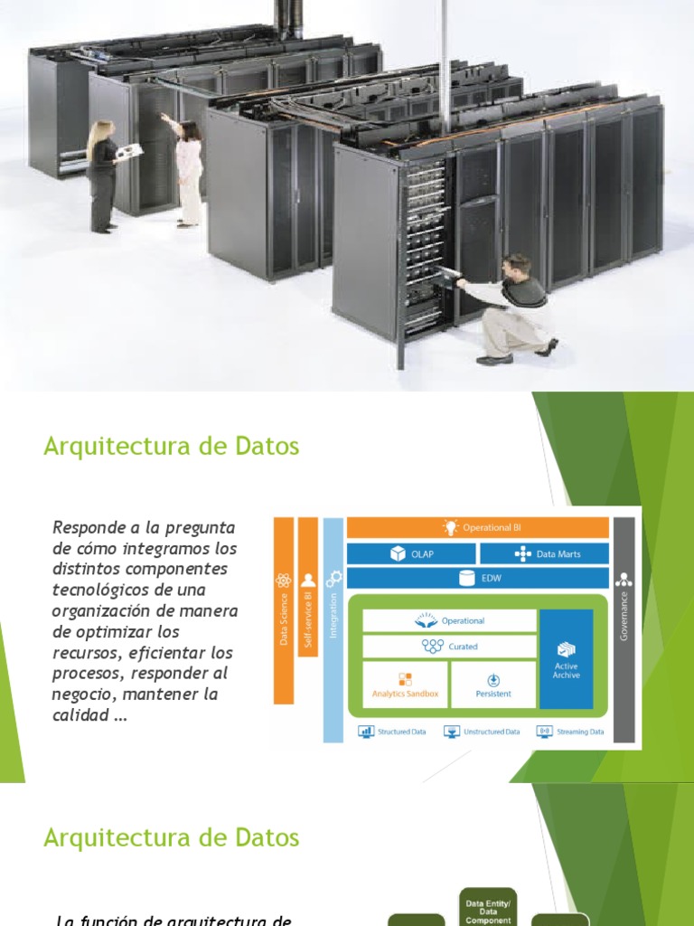Arquitectura Datos e Infraestructura | PDF | Almacén de datos ...