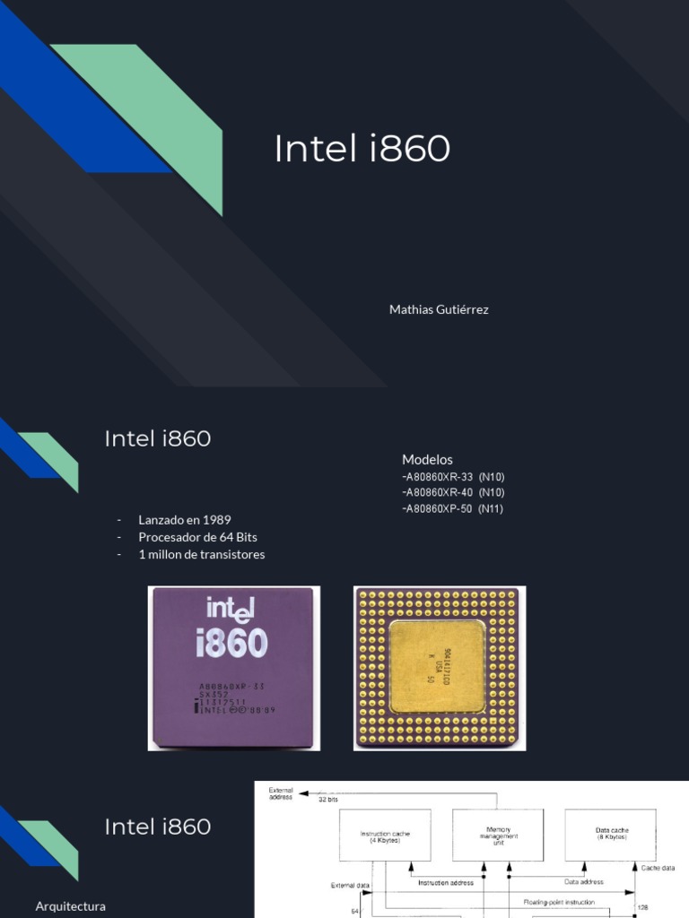 Intel I860 | PDF