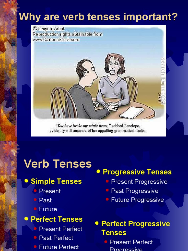 Why Are Verb Tenses Important? | PDF | Perfect (Grammar) | Grammatical ...