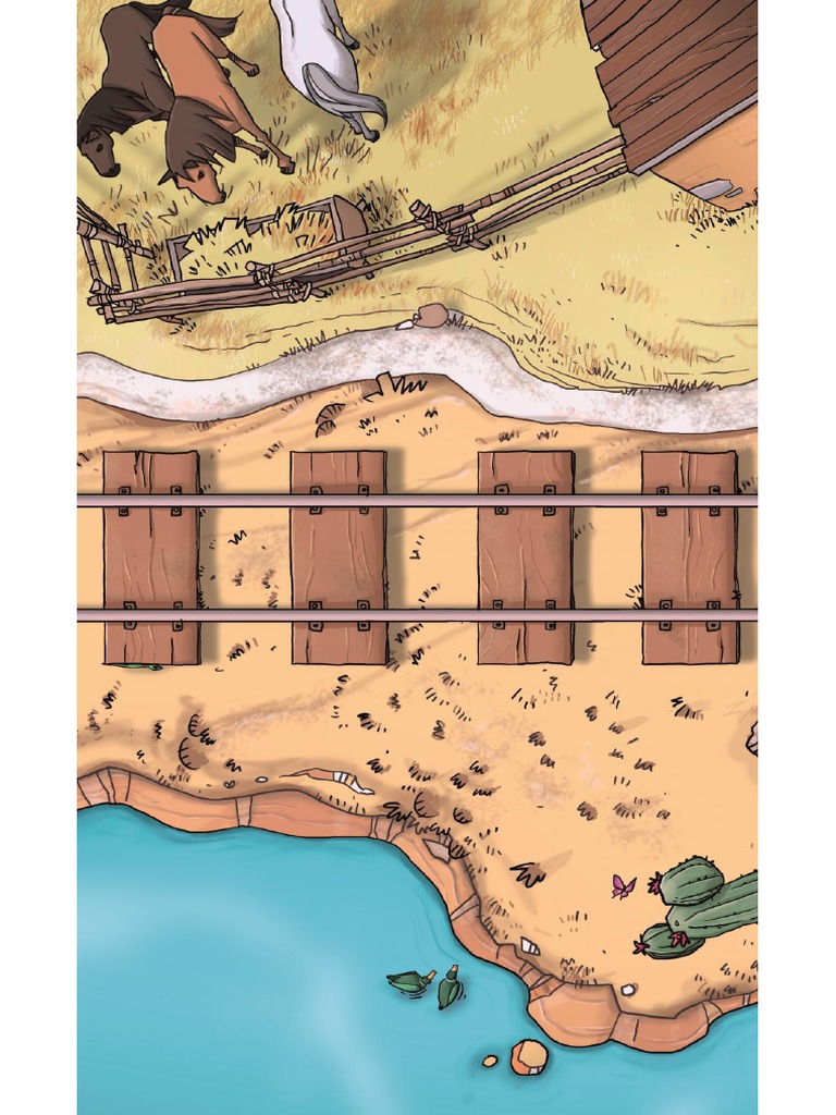 Colt Express Playmat in 5 Parts | PDF