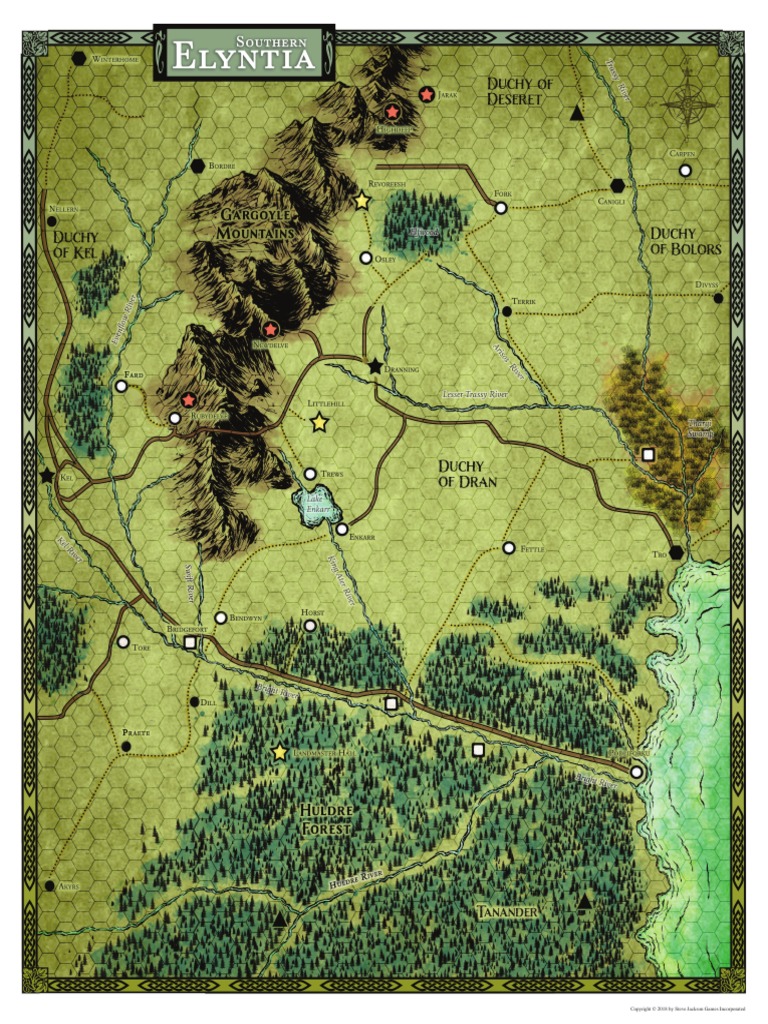 The Fantasy Trip Maps | PDF