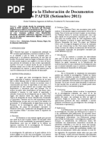 Formato de Un Paper | PDF | Investigación | Comunicación