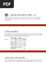 ASTM C127 Español | PDF | Densidad | Absorción (Química)