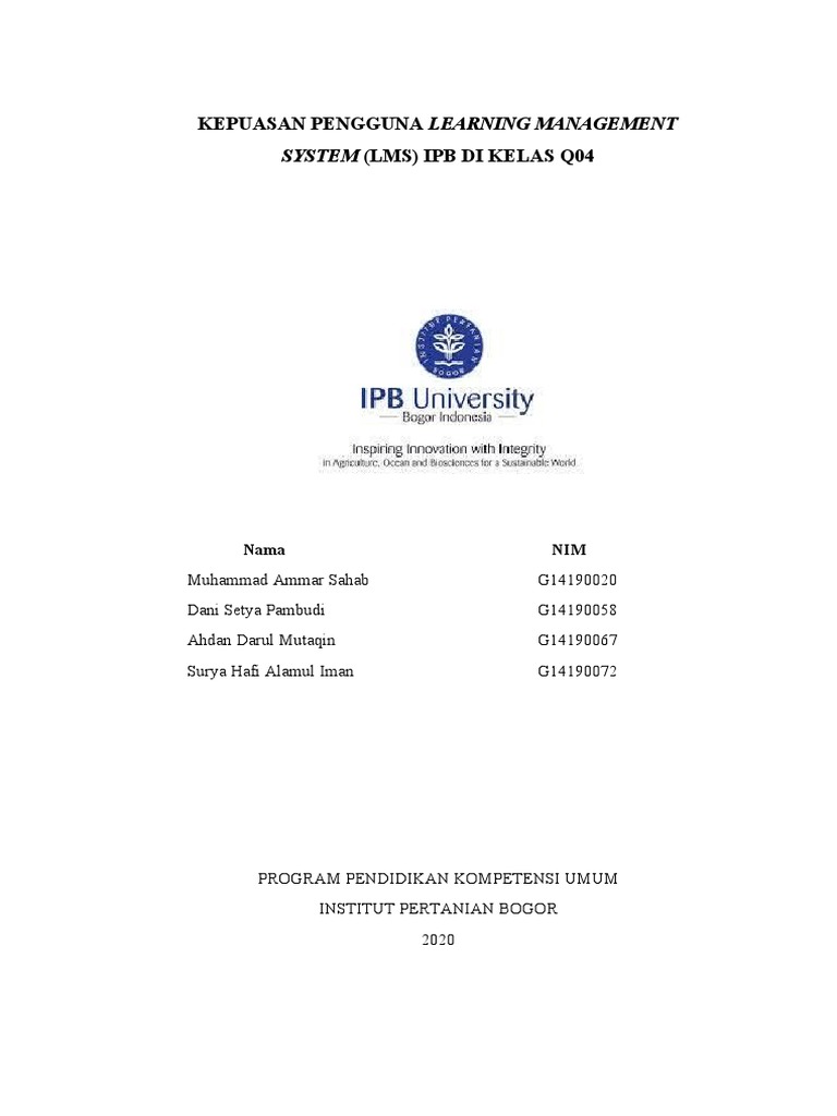Q04.2 - STATISTIKA - Kelompok 8 | PDF