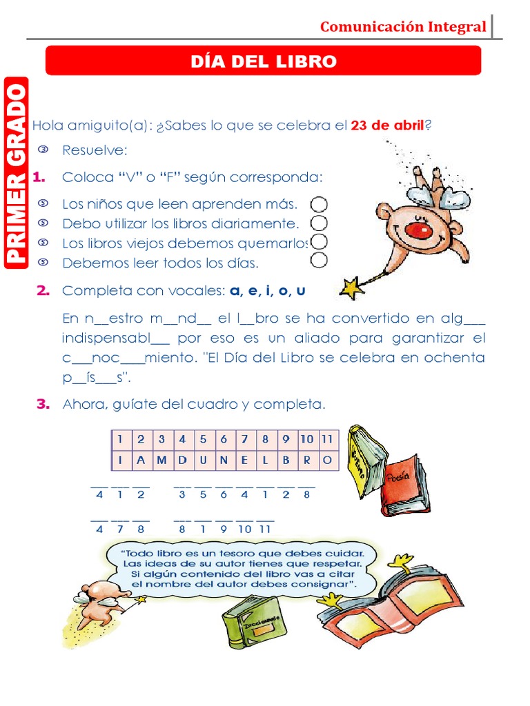 Día Del Libro | PDF