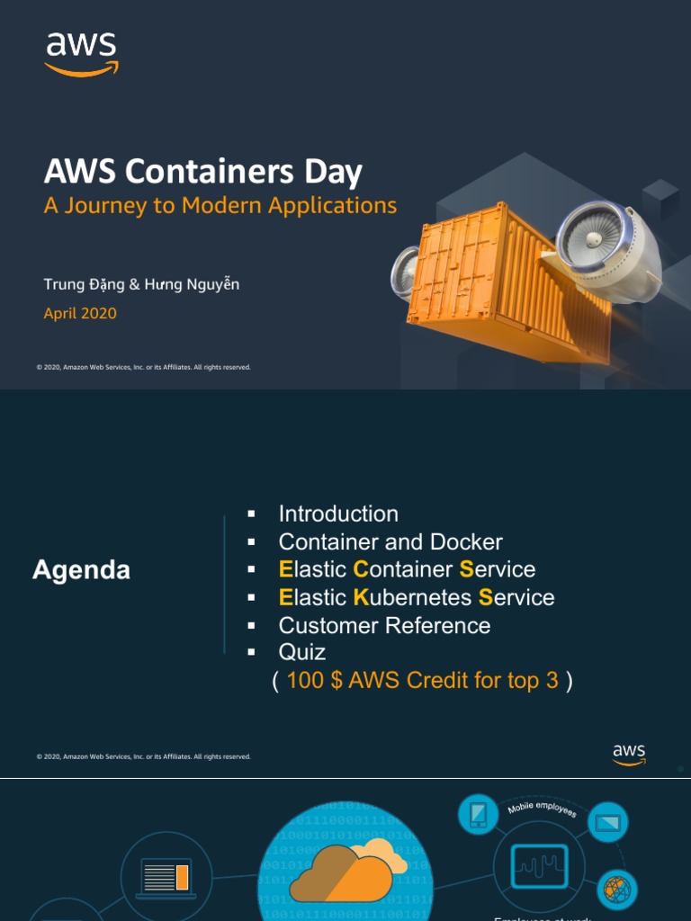 AWS Container Day A Journey To Modern App | PDF | Amazon Web Services ...