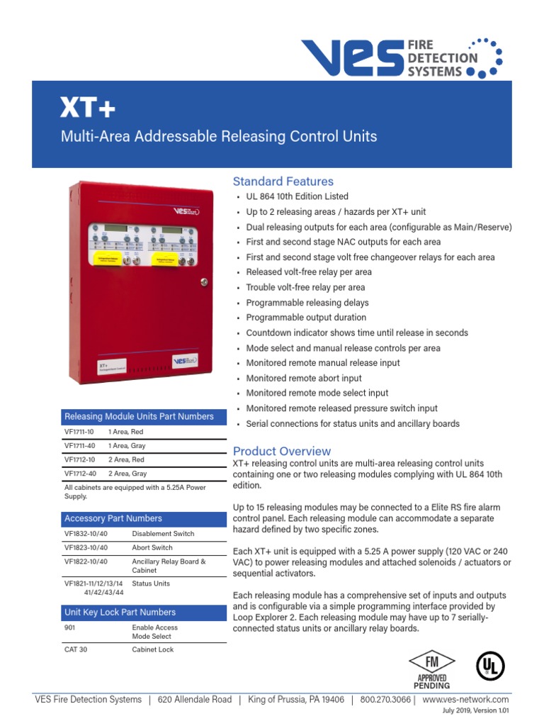 XT+ Releasing Control Panel | PDF | Power Supply | Relay