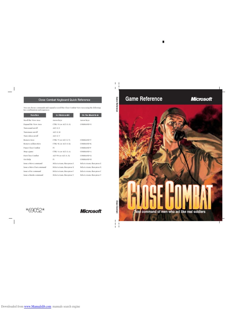 Close Combat PDF | PDF | Battles | Artificial Intelligence