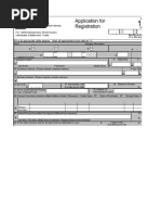 Bir Form 1903 - Registration Corp (Blank) | PDF | Taxpayer | Fiscal Year