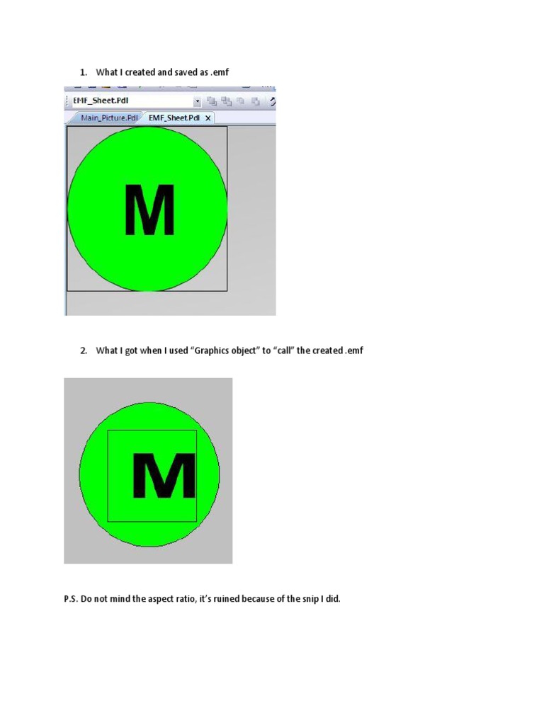 Understanding .emf Graphics Output | PDF