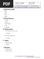 Grade 2 IT Short Note PDF | PDF | Computer Hardware | Input/Output