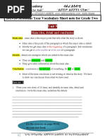 Grade 2 IT Short Note PDF | PDF | Computer Hardware | Input/Output