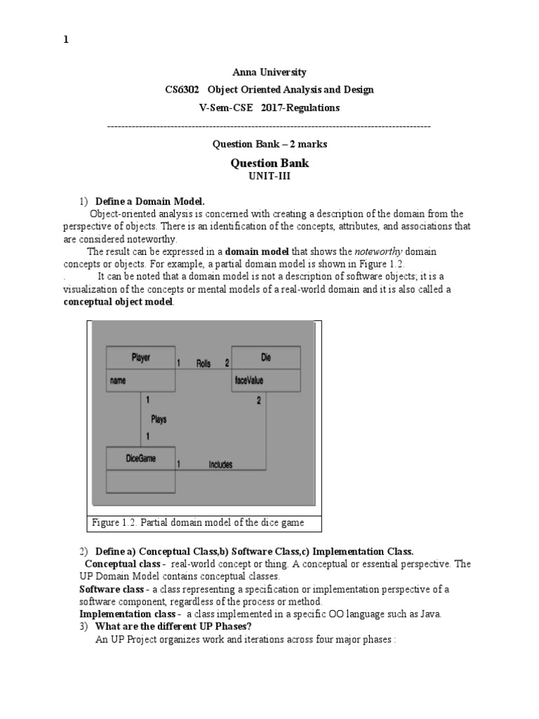 Cs6502 Unit 3 Ooad Pdf Use Case Inheritance Object Oriented Programming 2023