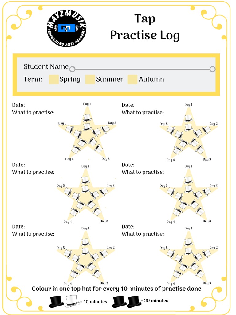 Tap Students Practise Log | PDF