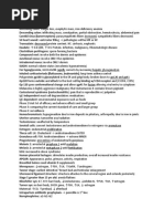 First Aid Mnemonics | PDF | Benzodiazepine | Hypothalamus