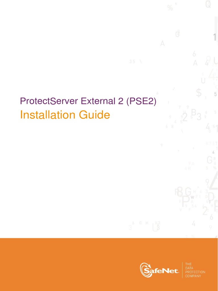 Installation Guide Protectserver External 2 Pse2 Pdf Usb Computer Network