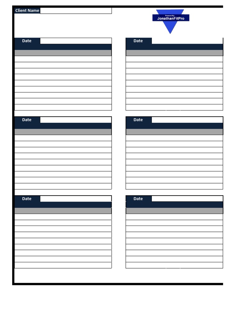 Simple Tracksheet | PDF