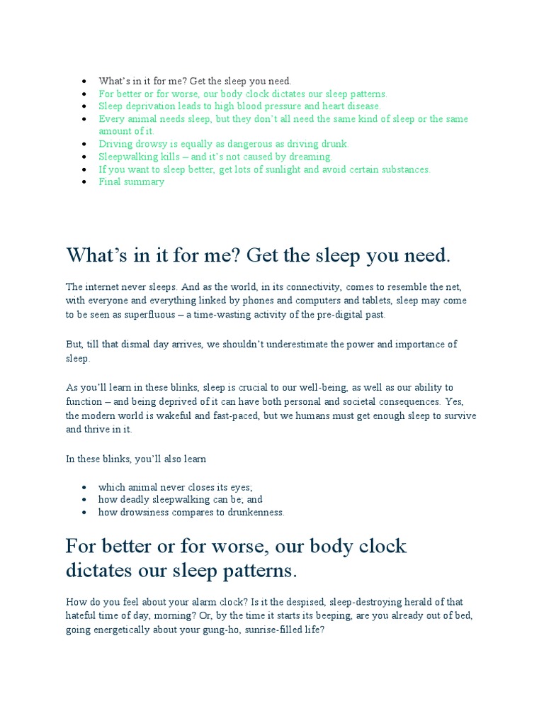 Why We Sleep by Matthew Walker | PDF | Sleep | Cardiovascular Diseases