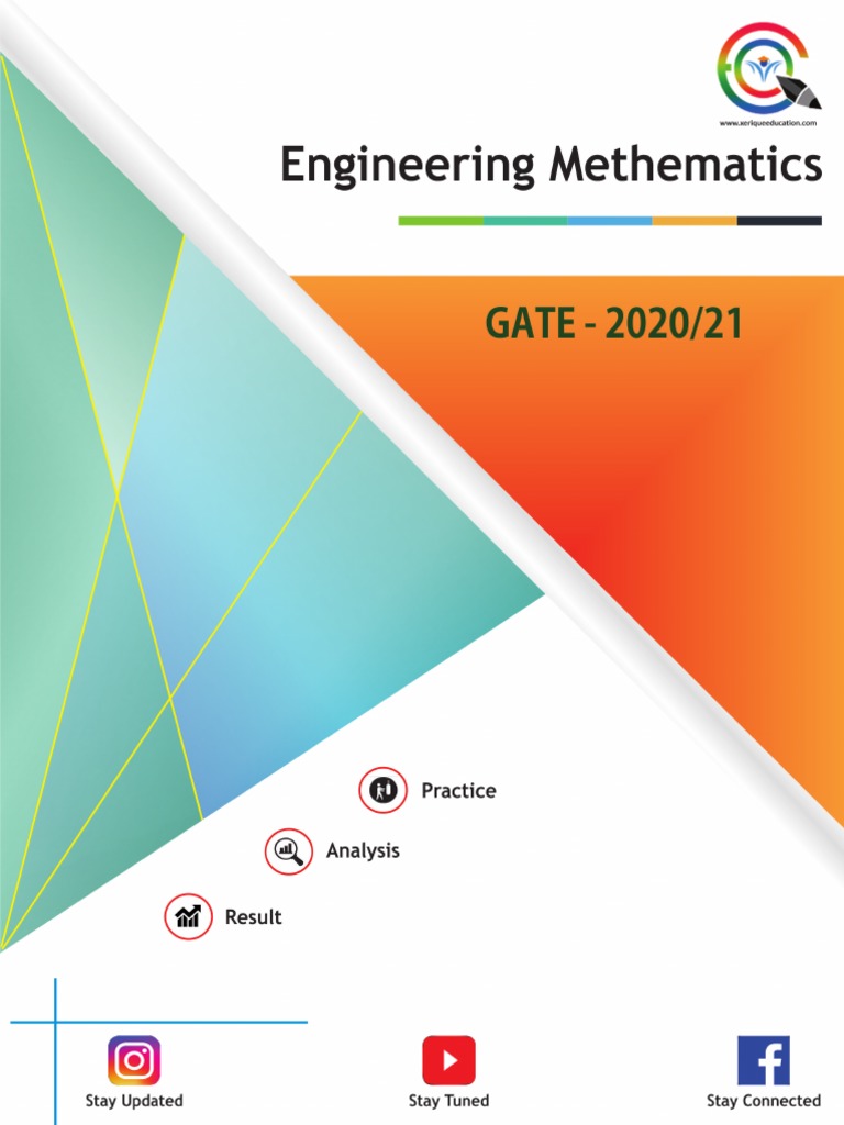Engineering Mathematics Gate 2020 - 2021 XeriqueEducation PDF | PDF ...