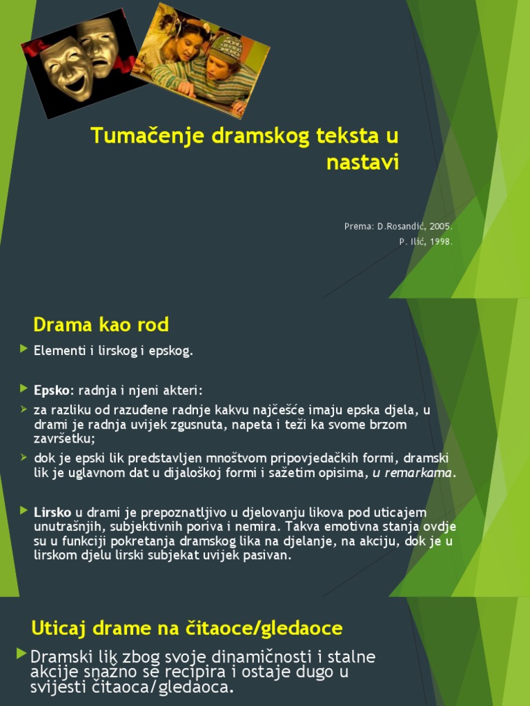 Ix Dramski Tekst 2018 | PDF