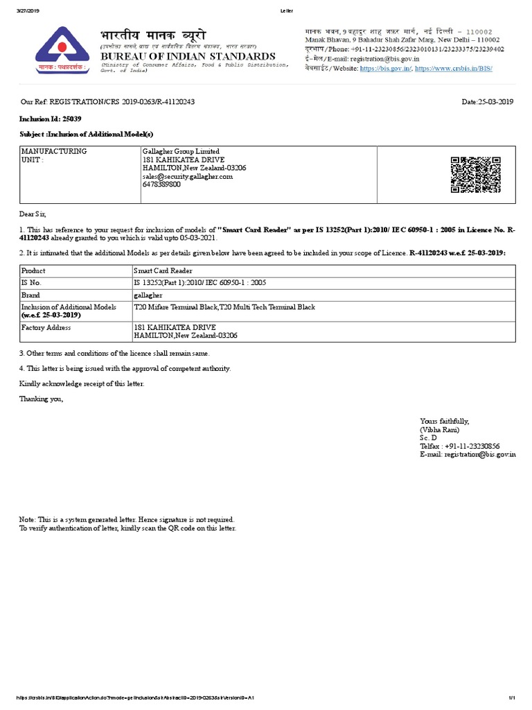T20 Bureau of Indian Standards (BIS) IS 13252 (PART 1) 2010 PDF | PDF ...