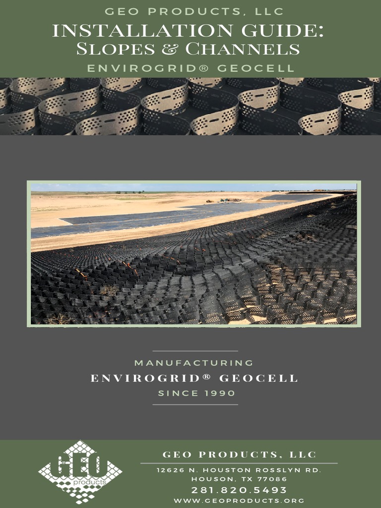 Slopes & Channels: Installation Guide | PDF | Nature