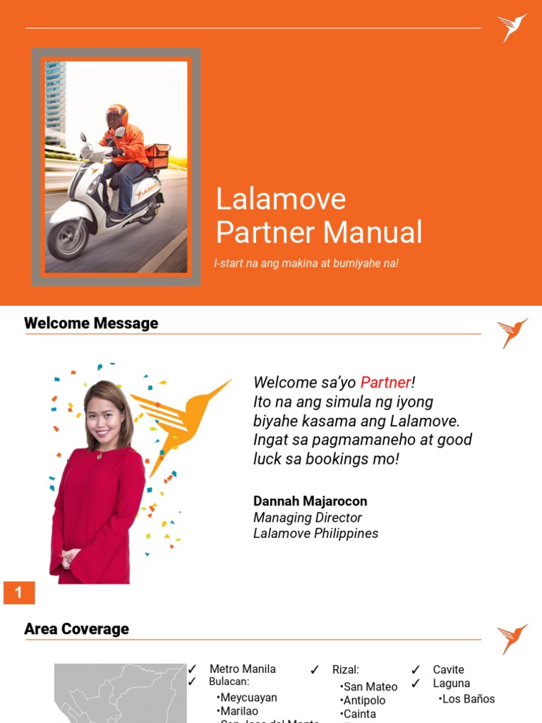Lalamove Manual | PDF