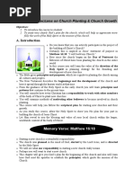 Church Year Plan Template | PDF | Seventh Day Adventist Church | Elder ...