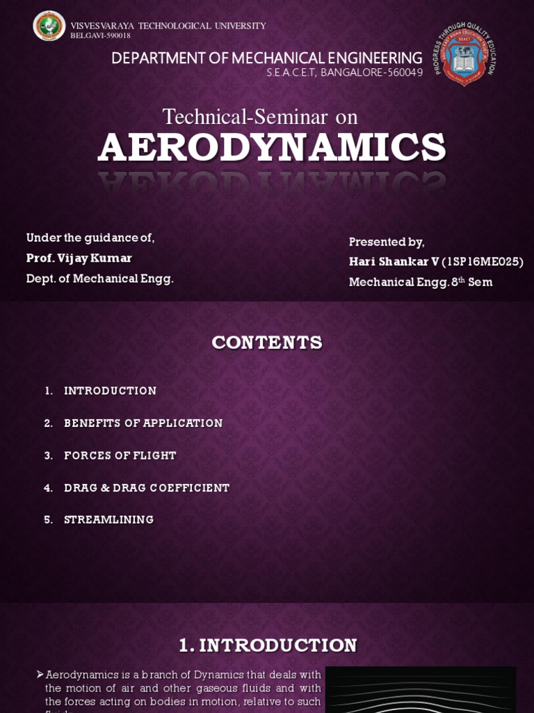 Aerodynamics PDF | PDF | Drag (Physics) | Lift (Force)