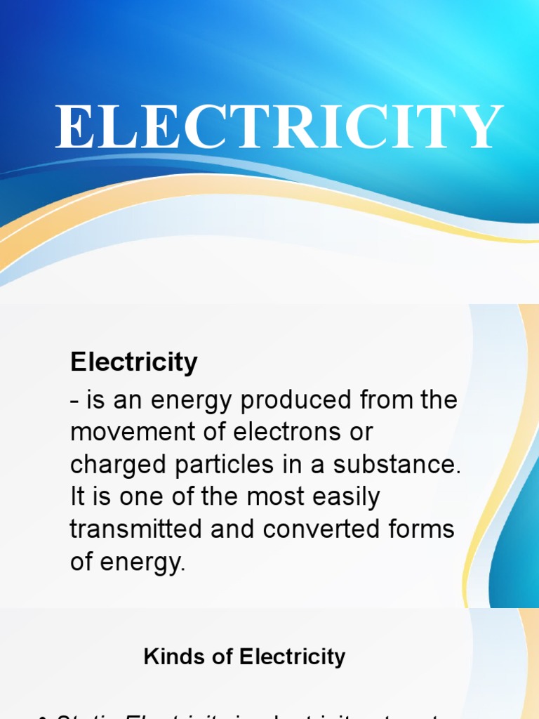 Grade 8 - Electricity | PDF | Electricity | Electric Current