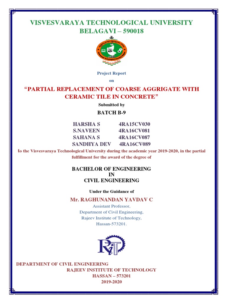 Batch - Cover Page-1 | PDF