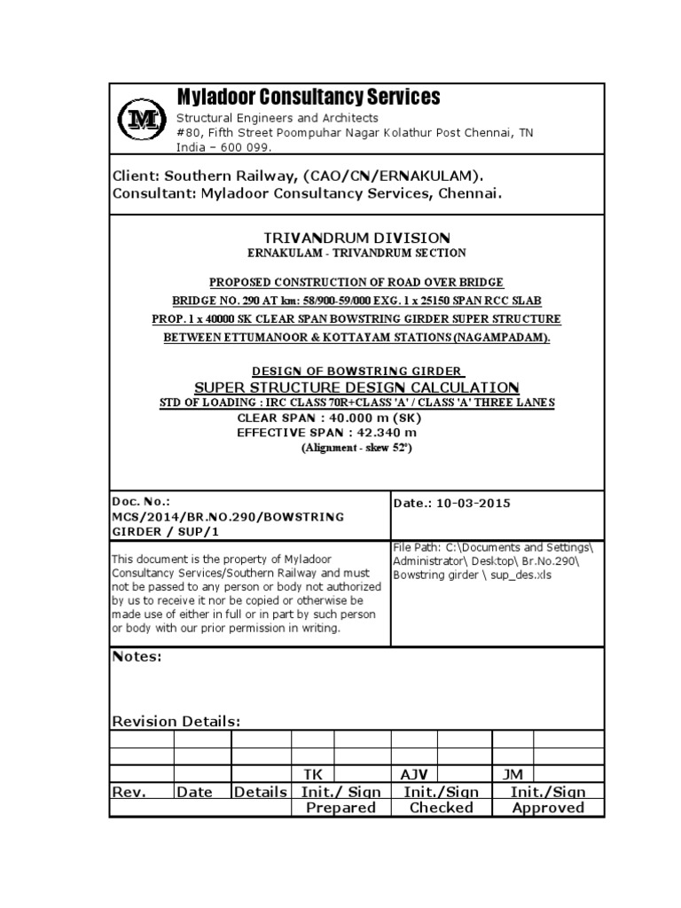 ROB - No-290 SUP-DES | PDF | Prestressed Concrete | Beam (Structure)