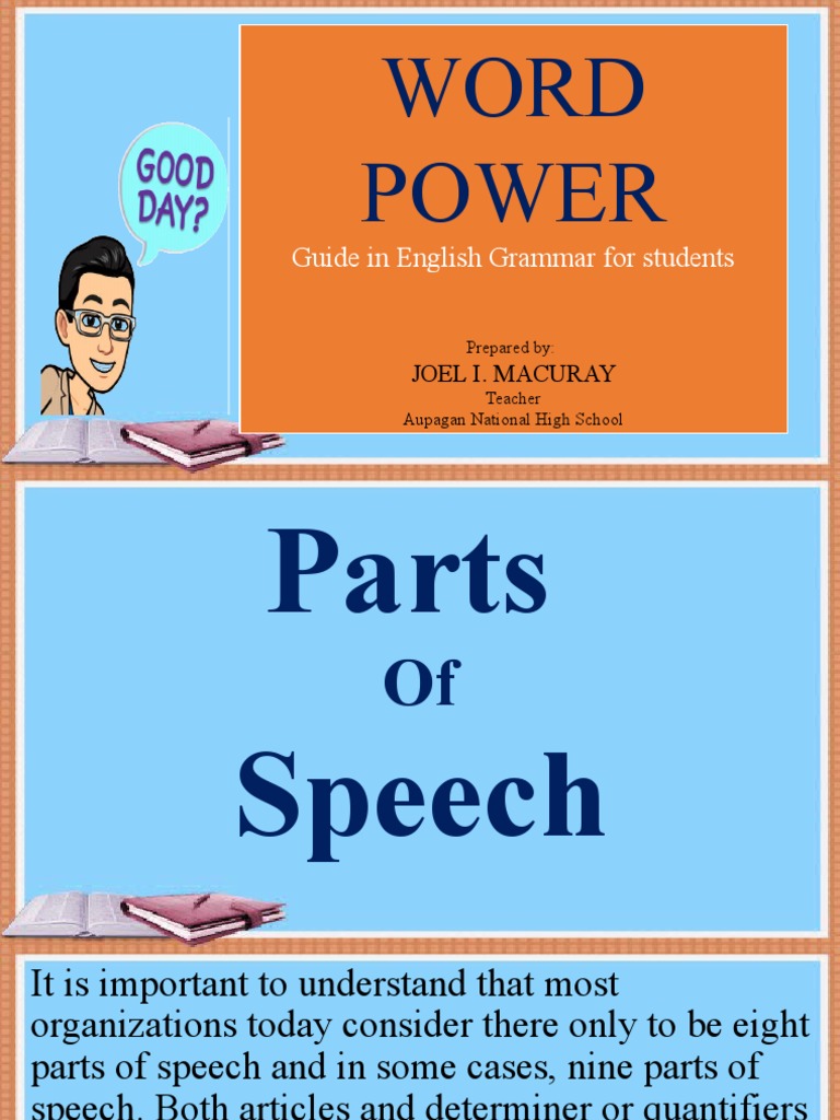 Word Power: Guide in English Grammar For Students | PDF | Noun | Plural