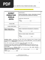 Contoh SPK Sederhana | PDF