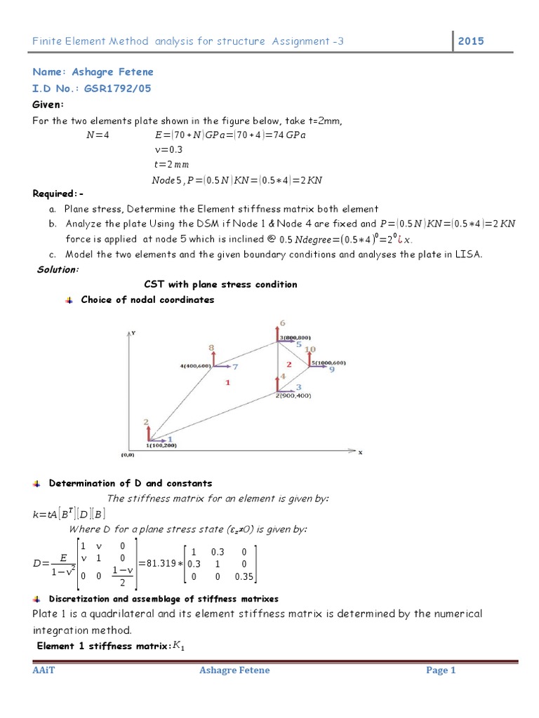 Assignment 3.1 Matrix | PDF | Mathematical Relations | Mathematical Objects