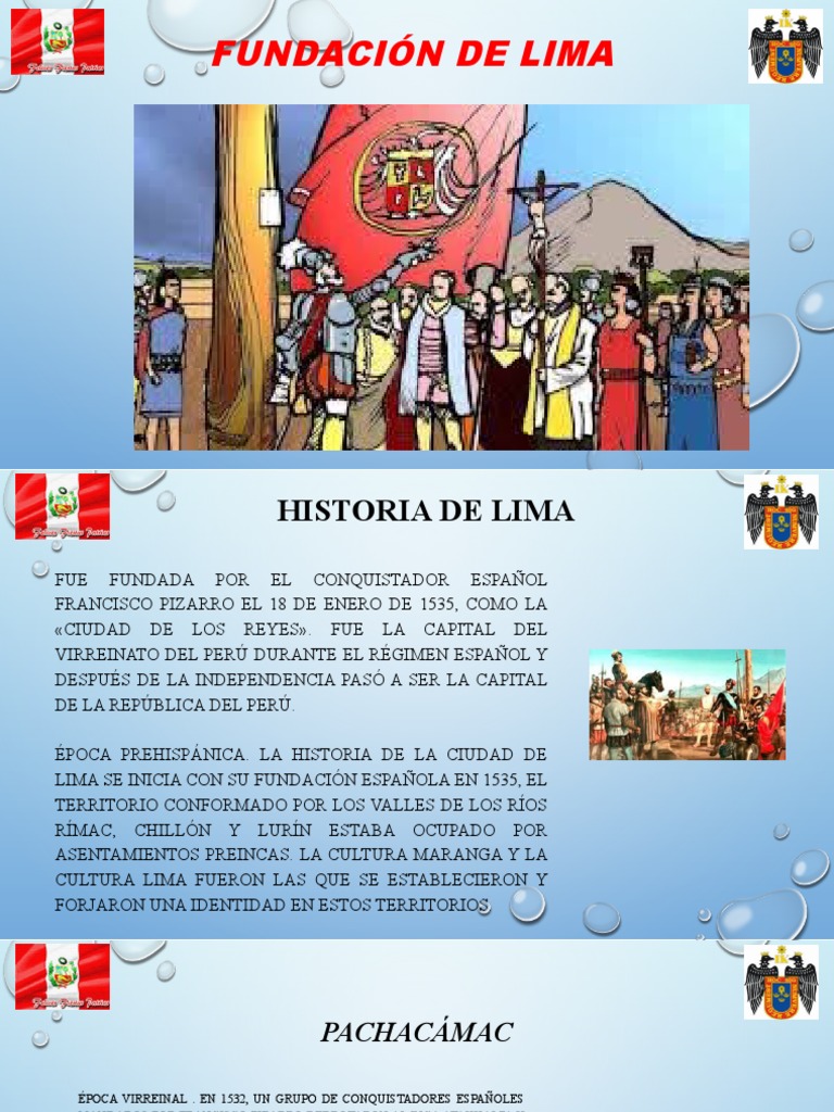 Fundacion de Lima | PDF | Lima | América del Sur