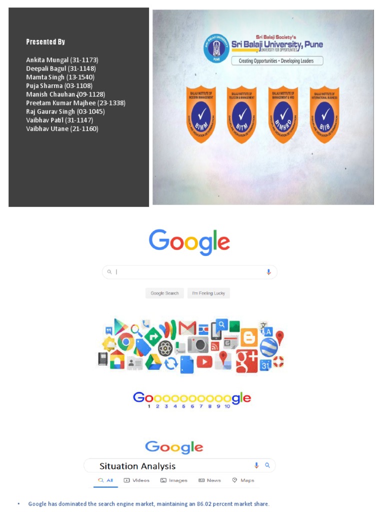 Google Marketing Strategy Overview | PDF | Advertising | Marketing